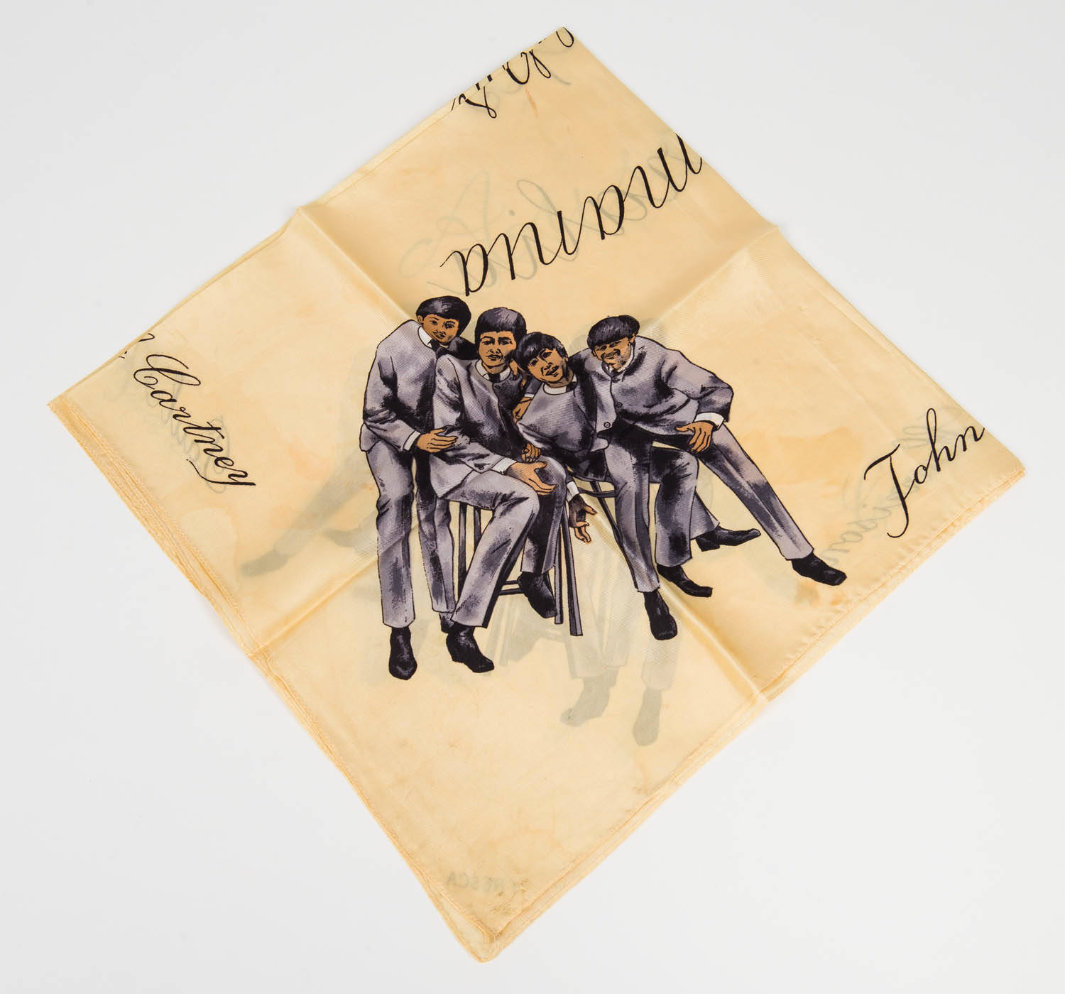 THE BEATLES: Beatlemania Sweeps Australia silk scarves in various ...