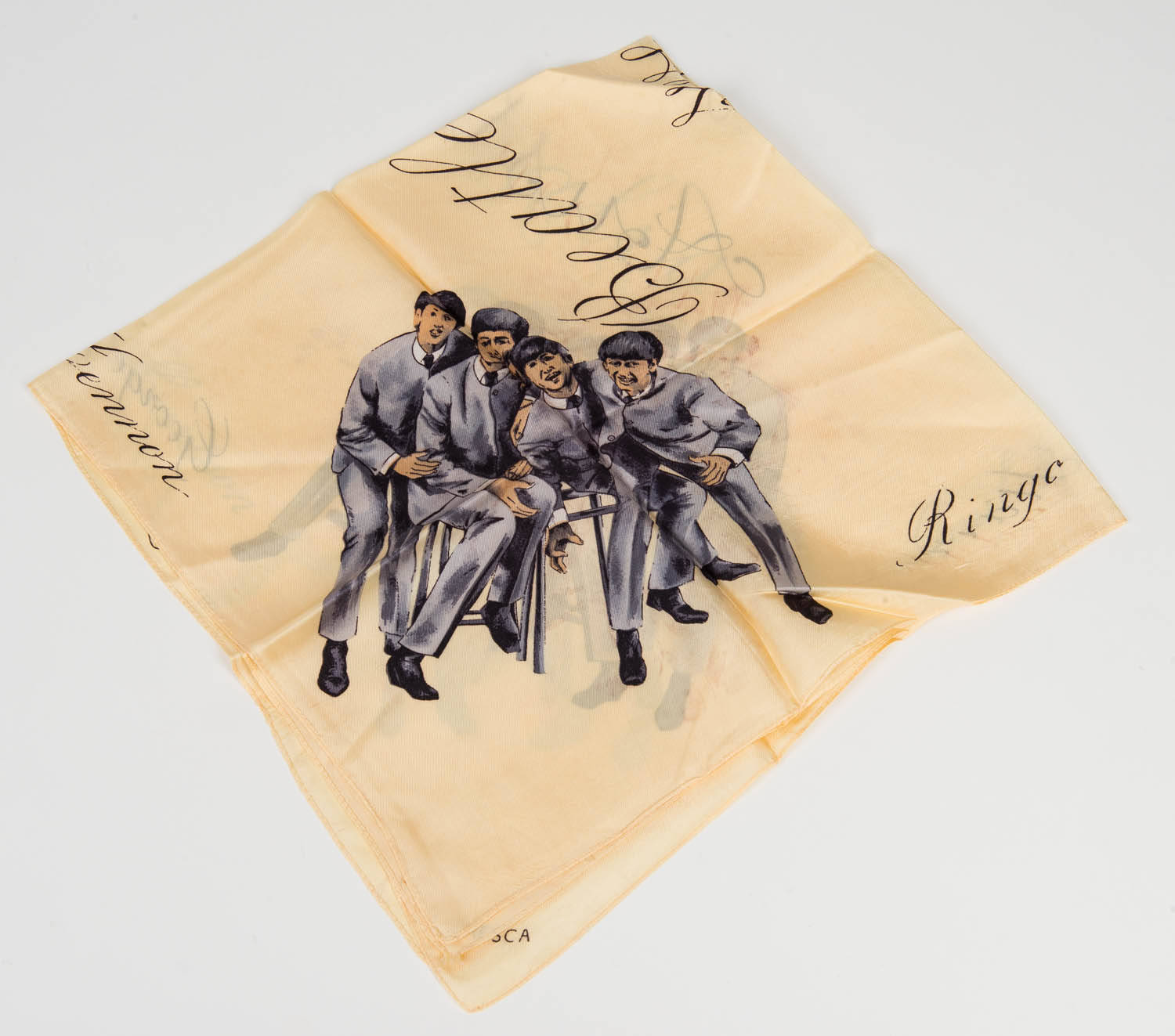 THE BEATLES: Beatlemania Sweeps Australia silk scarves in various ...