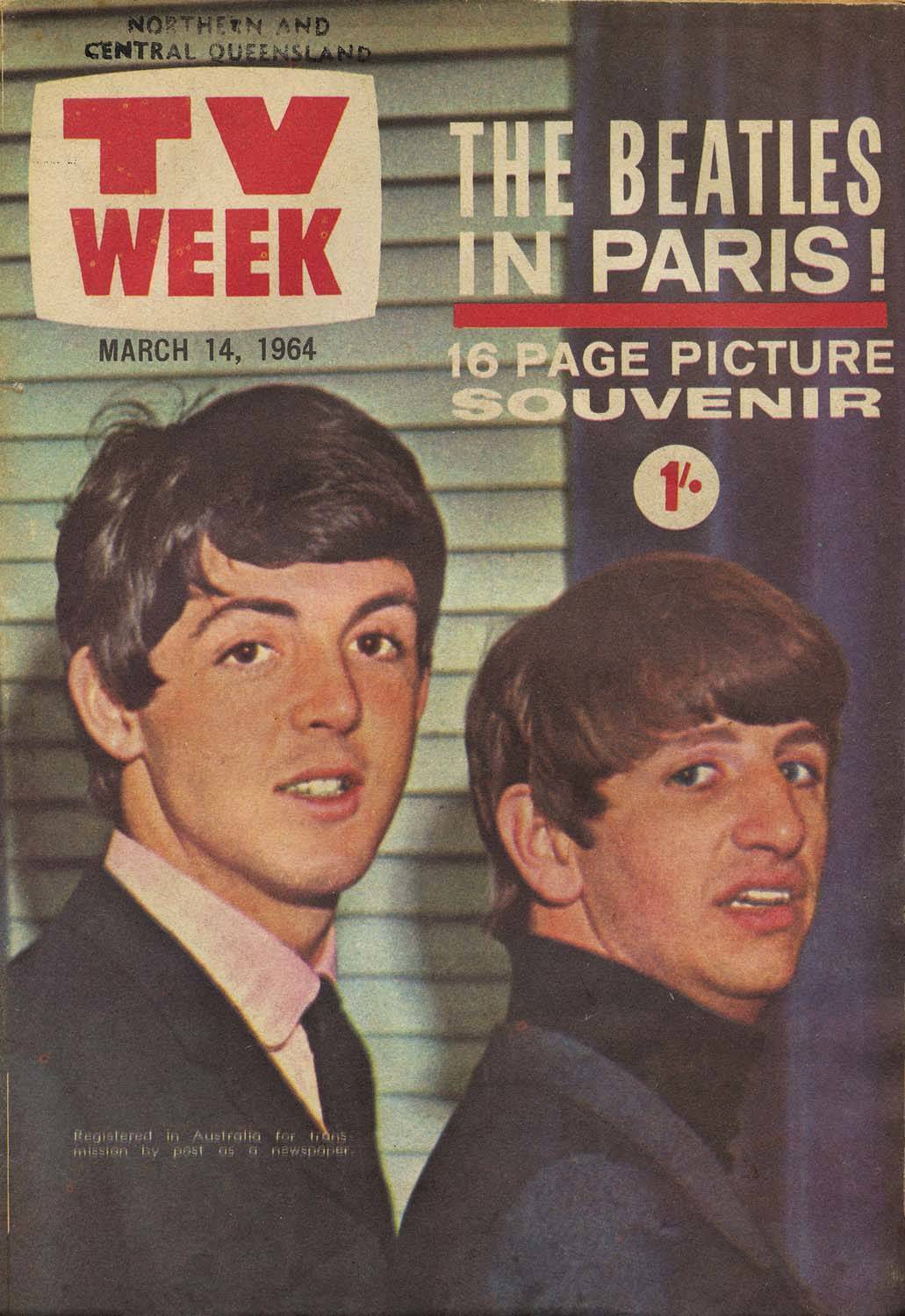 THE BEATLES: A collection of Australian TV WEEK magazines from Feb ...