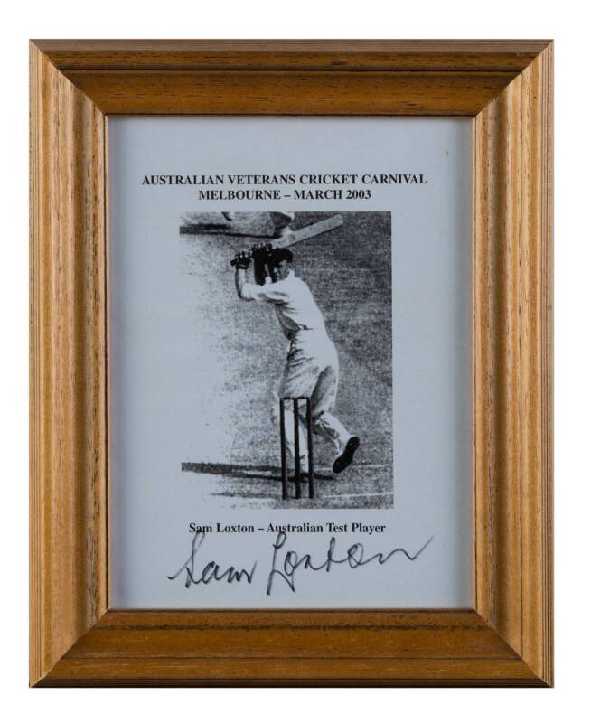 SIGNED CRICKET DISPLAYS, noted cap signed by Shane Warne & Steve Waugh ...