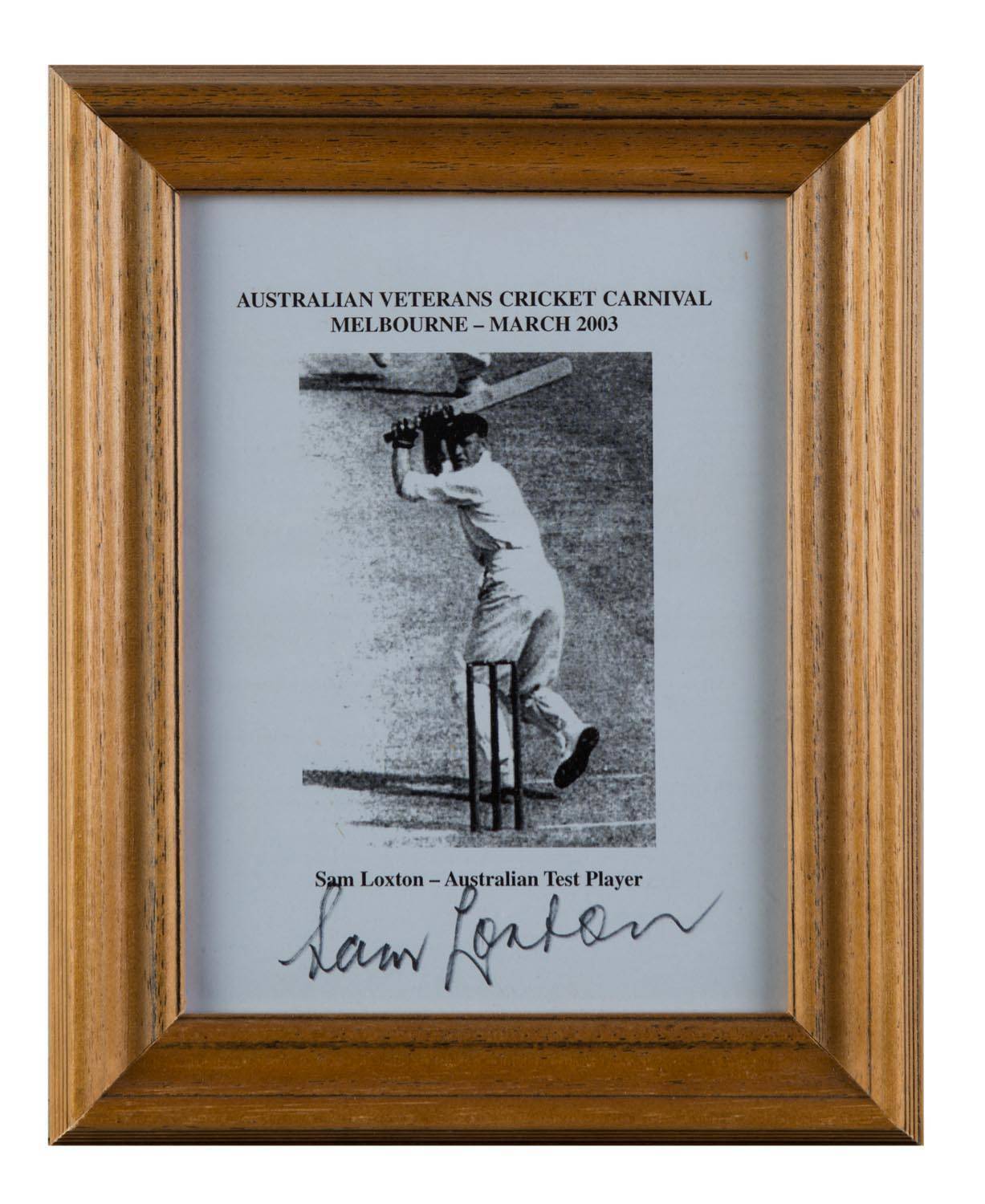 SIGNED CRICKET DISPLAYS, noted cap signed by Shane Warne & Steve Waugh ...