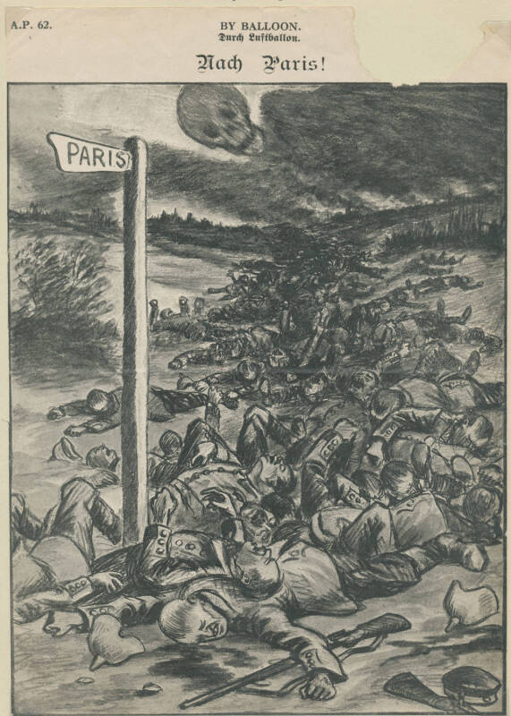 AIRBORNE PROPAGANDA: Mostly World War II leaflets in various languages ...