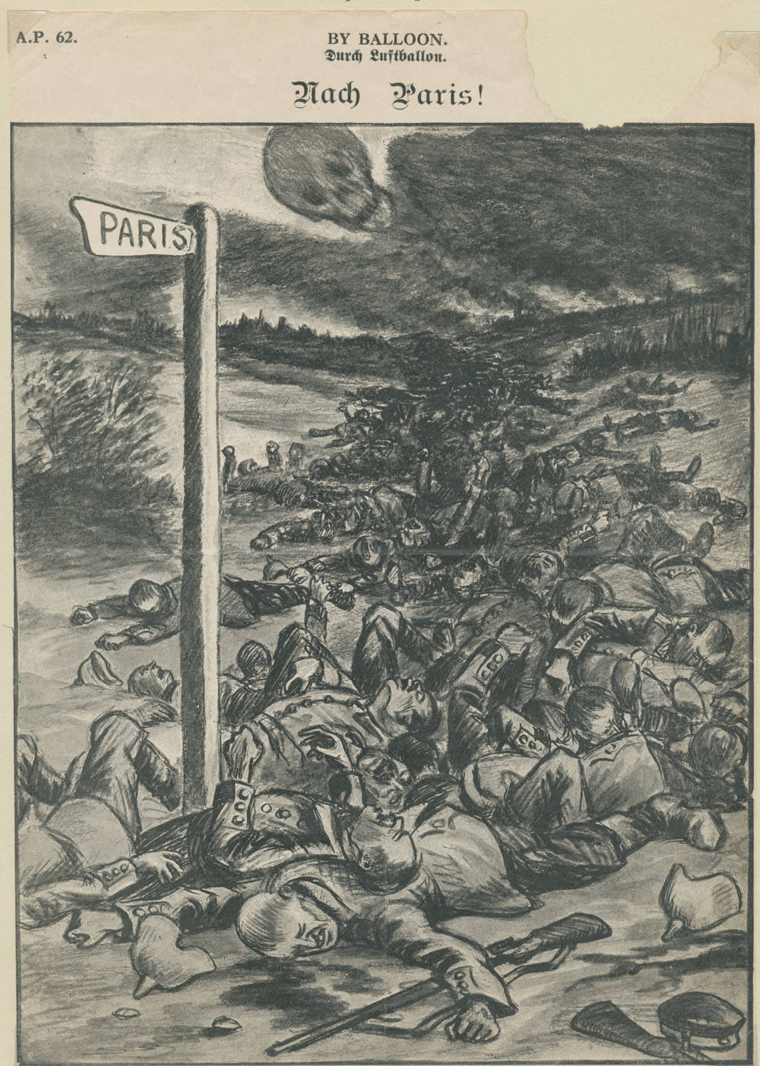 AIRBORNE PROPAGANDA: Mostly World War II leaflets in various languages ...