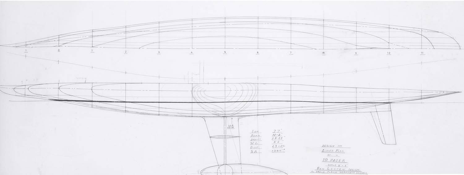 BEN LEXCEN ORIGINAL PLANS, DRAWINGS & BLUEPRINTS: Ben Lexcen group of ...