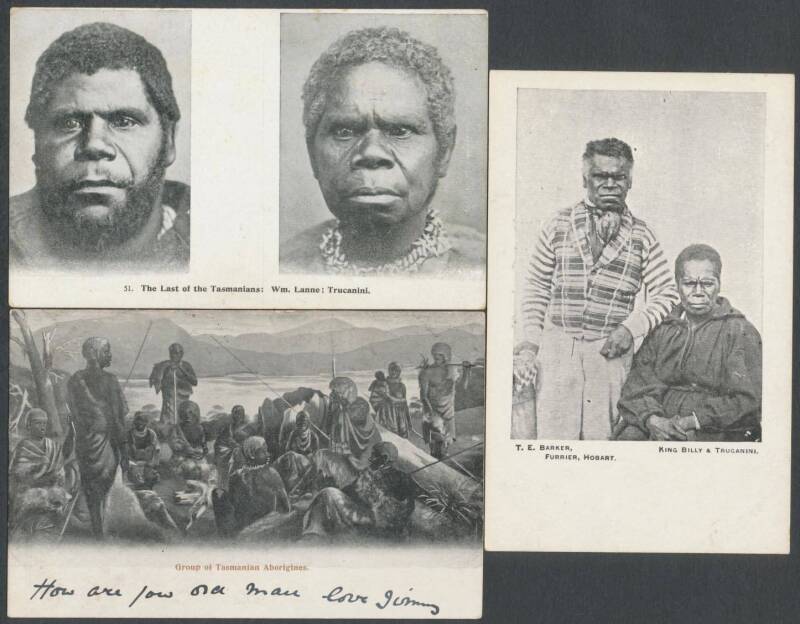 Aborigine Postcards - TASMANIA: Spurling Aborigines of Tasmania (an ...