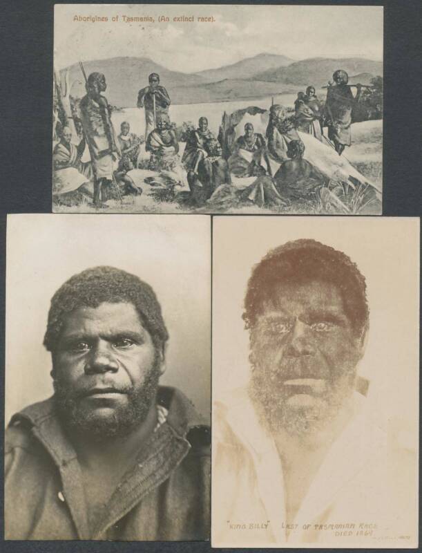 Aborigine Postcards - TASMANIA: Spurling Aborigines of Tasmania (an ...