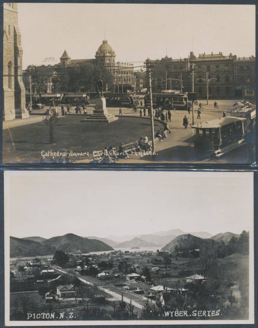 New Zealand - Real Photo cards published by Frank Duncan (Auckland) x4 ...