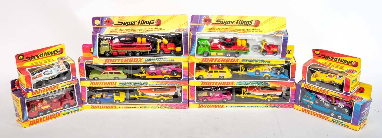 MATCHBOX: Group of Vintage 'Super Kings' and 'Speed Kings Models ...