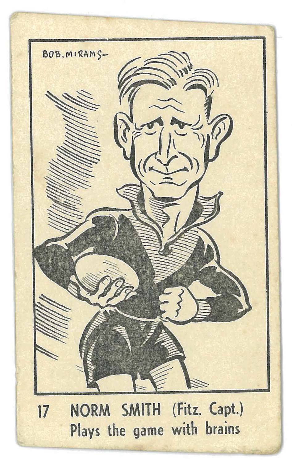 1950 Victorian Nut Supplies Caricatures of Australian Sportsmen by Bob ...