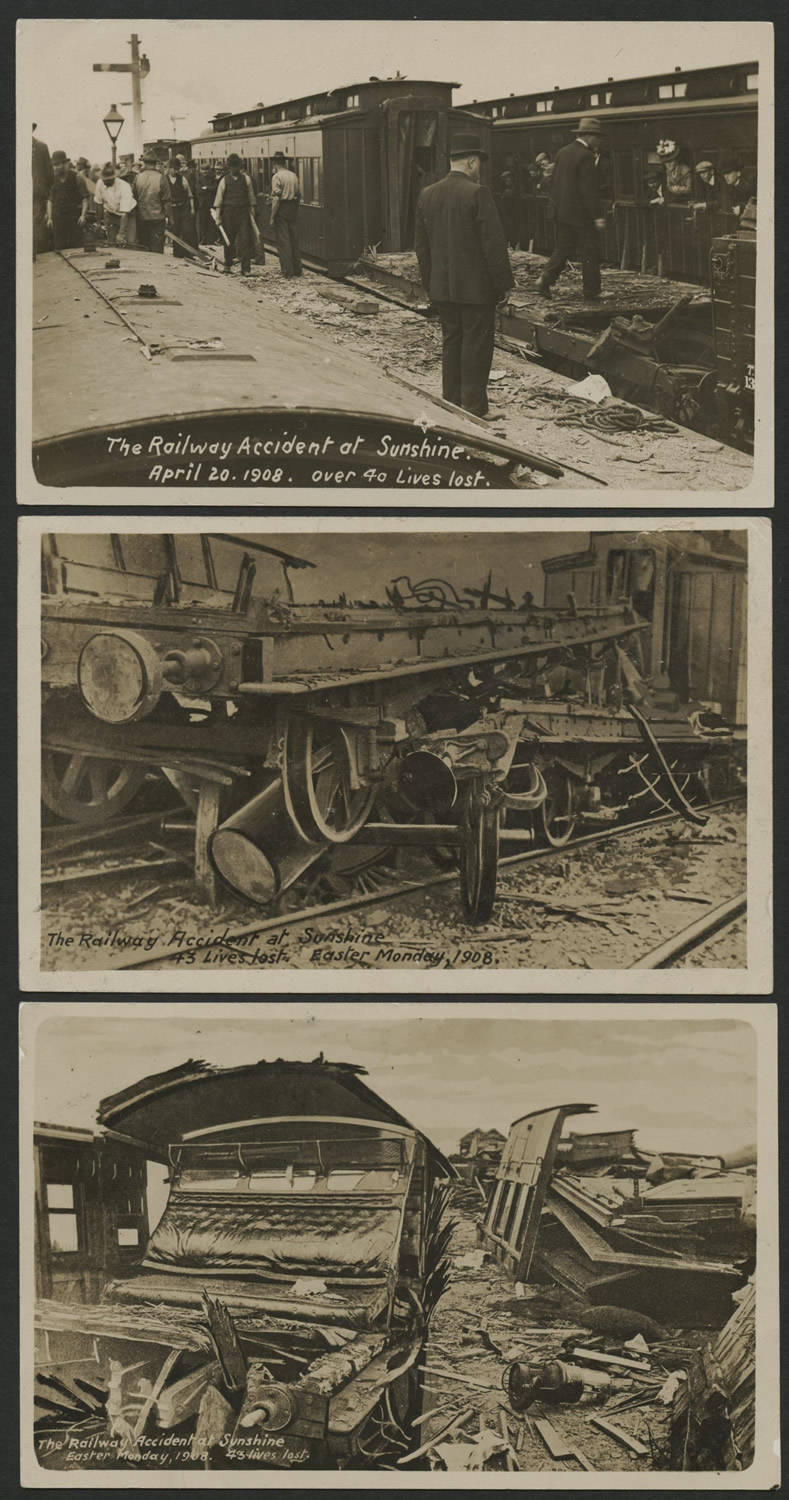 Victoria: Sunshine: ‘The Railway Accident at Sunshine 43 Lives Lost ...