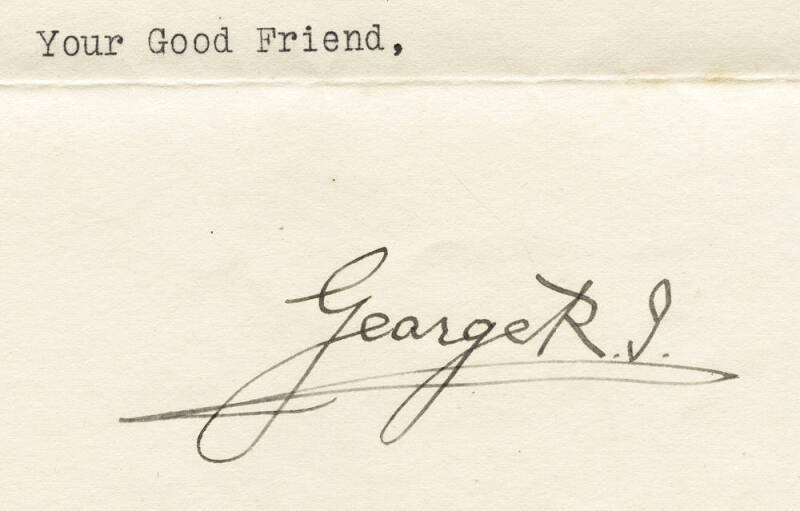 KING GEORGE V (1865-1936, King from 1910 until his death), nice ...