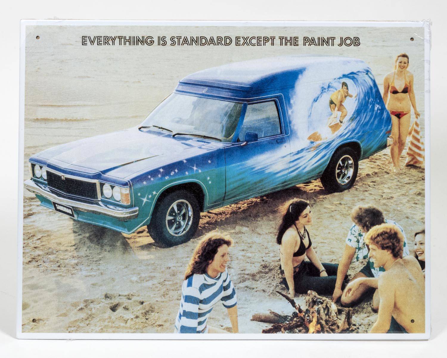 TOP GEAR: Collection of wall hanging Tin Prints depicting cars ...