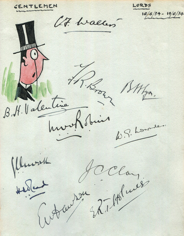 BEN BARNETT'S SENSATIONAL AUTOGRAPH BOOK FEATURING THE WORK OF ARTHUR ...