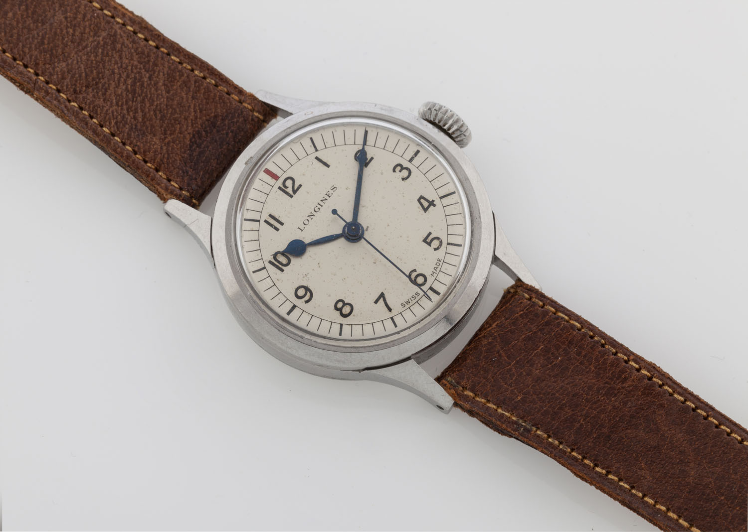 LONGINES WWII RAAF military watch in steel case