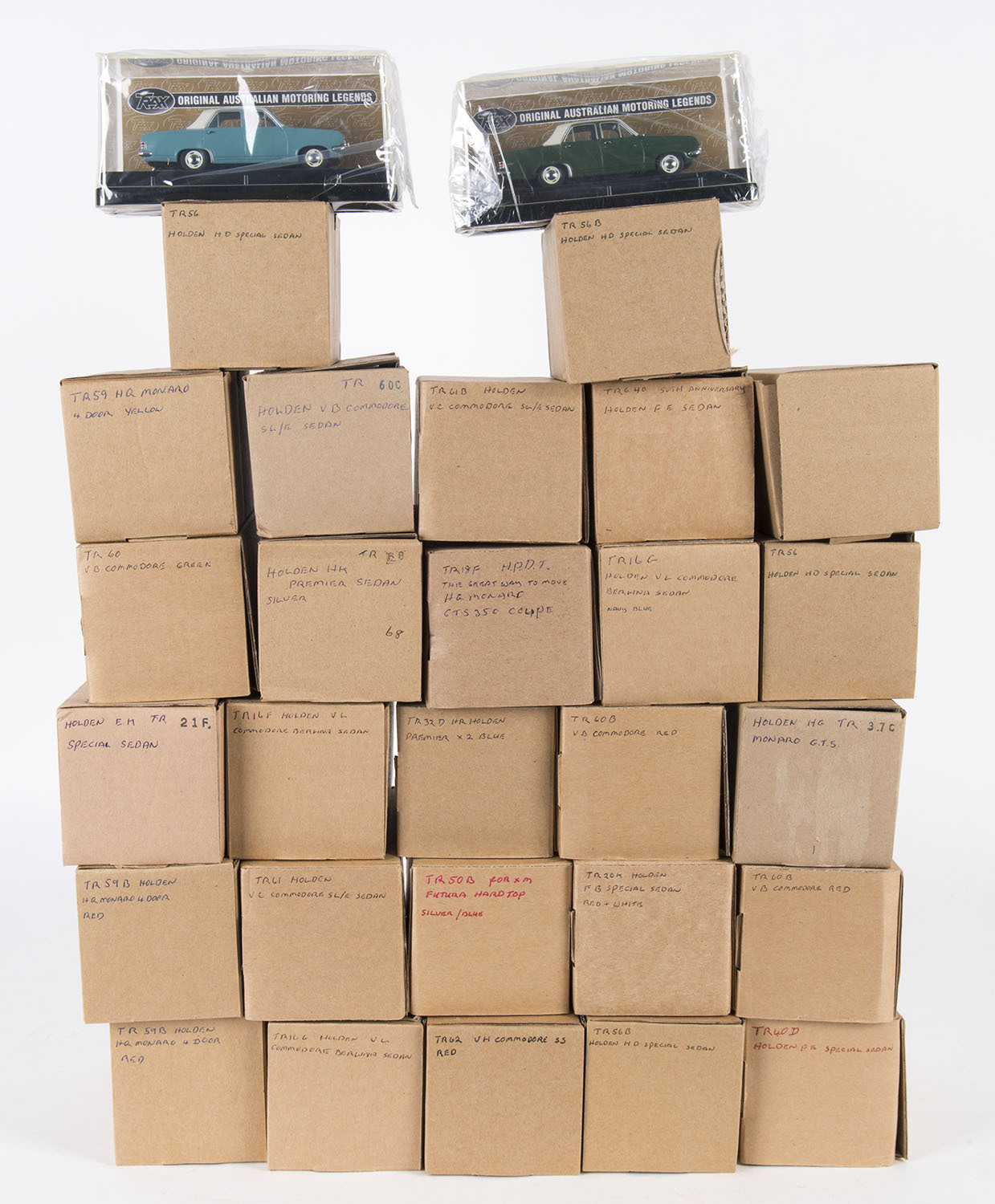TRAX: Twenty-seven 1/43 scale Holden models from the Original ...