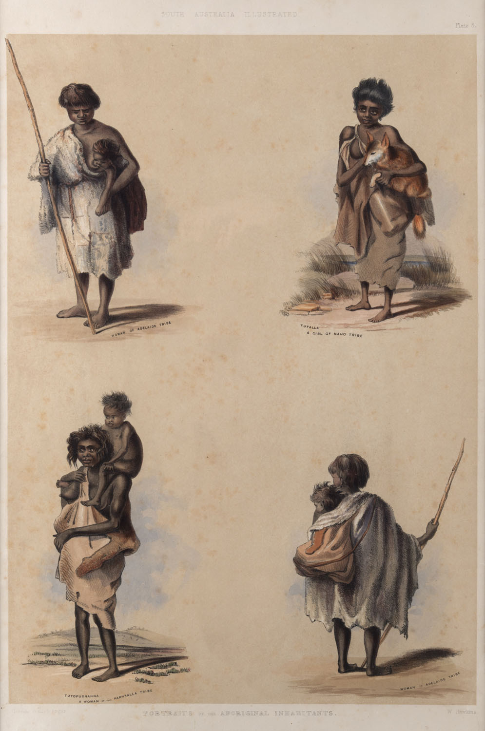 GEORGE FRENCH ANGAS [1822 – 1886], Portraits of the Aboriginal ...