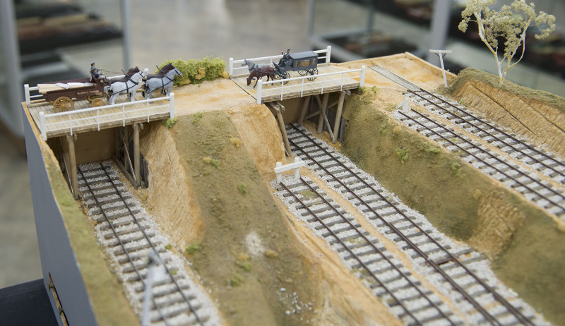 Electric powered diorama depicting a South Australian scene created in ...