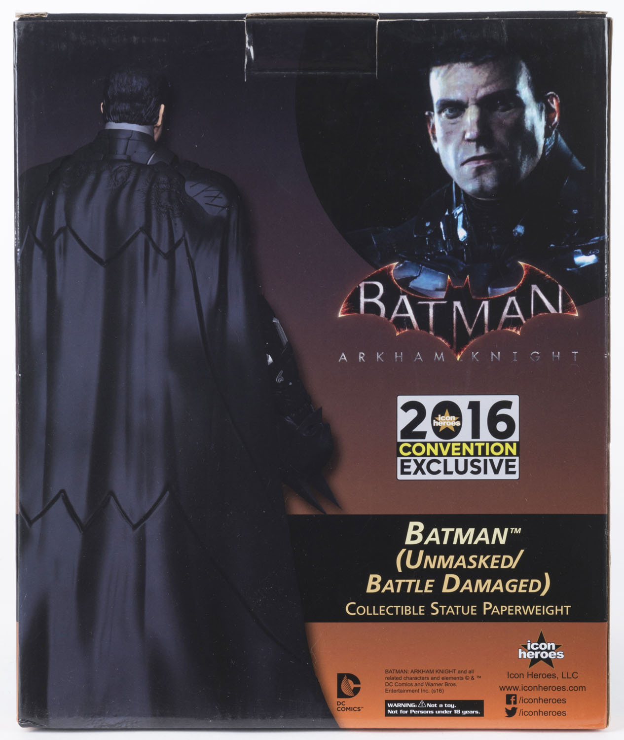 BATMAN DC Comics Arkham Knight 2016 Icon Heroes Convention Exclusive ...