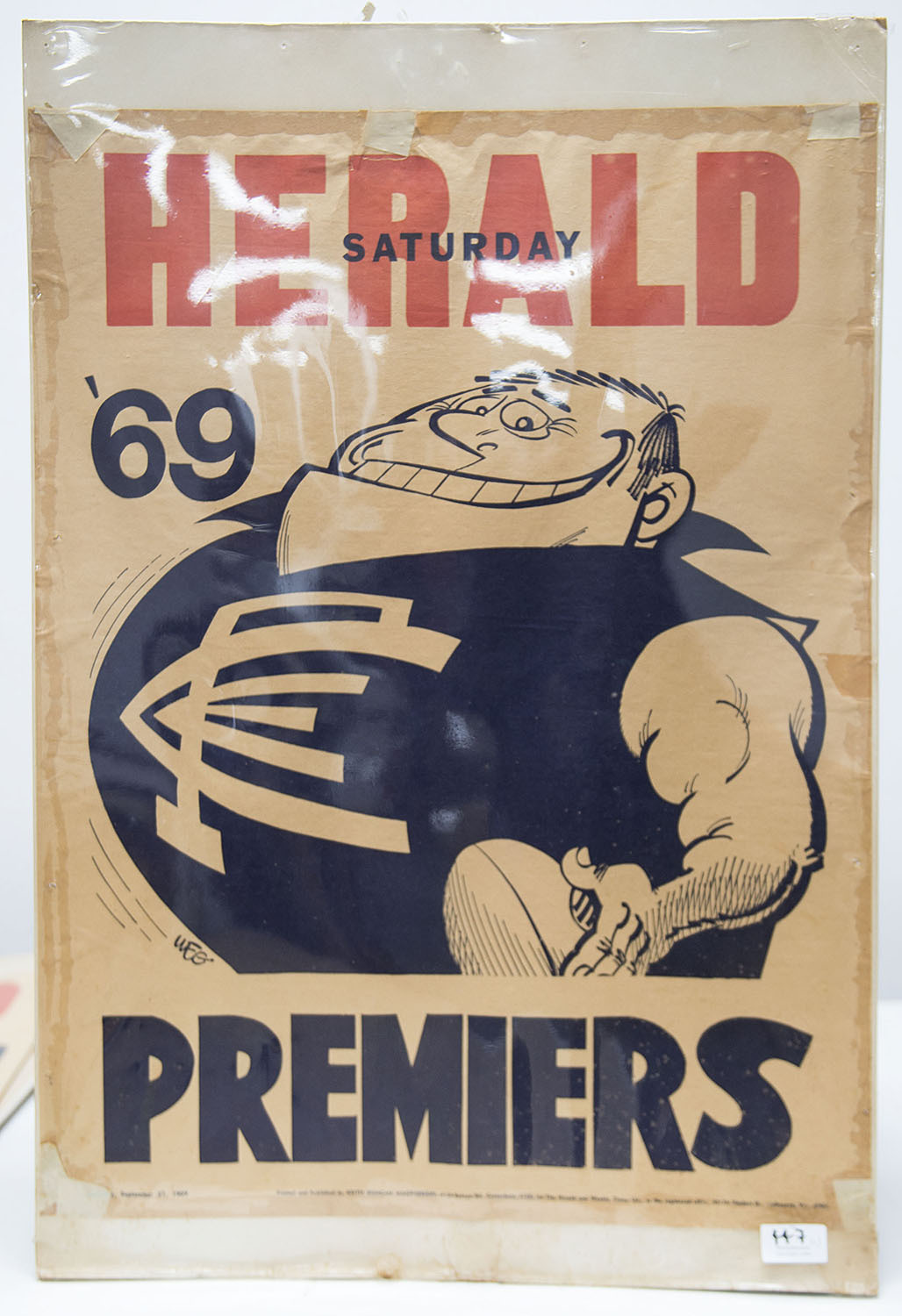 CARLTON: 1968, 1969, 1970, 1979 & 1981 original Weg posters, all ...