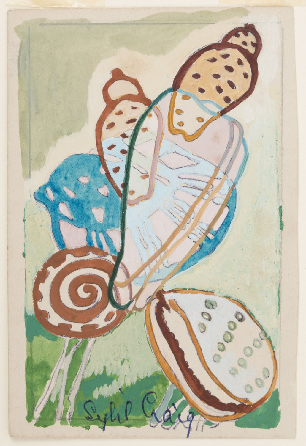 SYBIL CRAIG (1901- 1982) A group of (8) small drawings, sketches ...