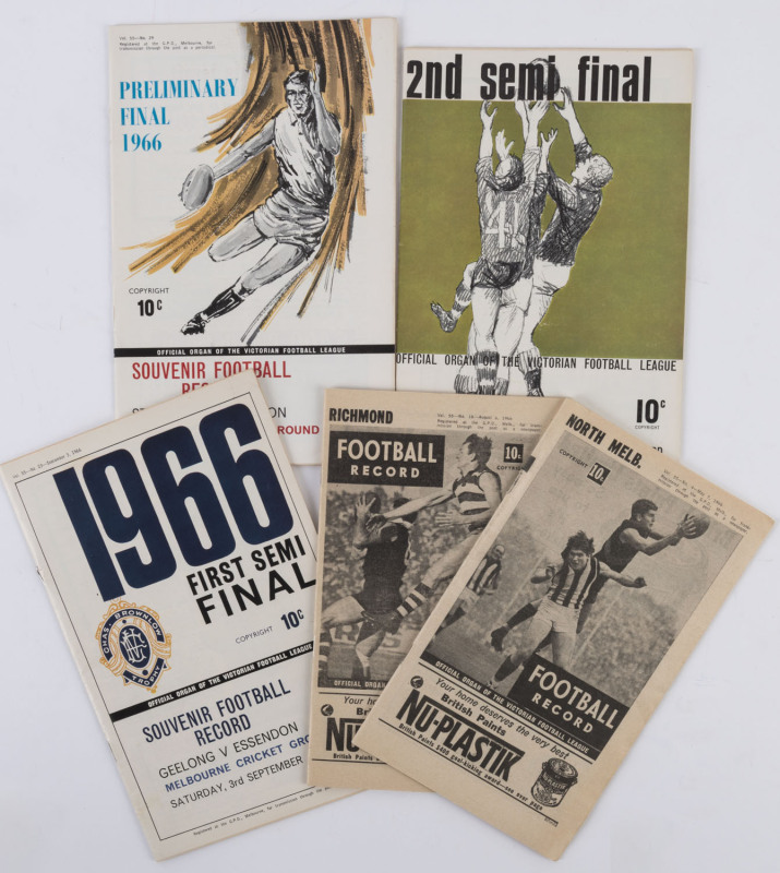 The Football Record: Special editions for the 1966 1st Semi-Final ...