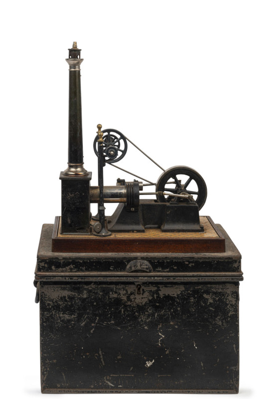 Scratch built twin cylinder horizontal stationary steam engine ...