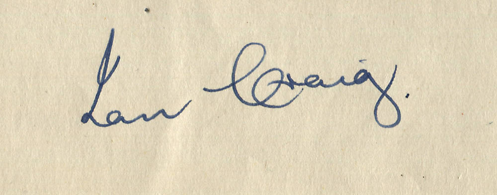 1953 AUSTRALIAN TEAM: Interesting collection of 6 autographs from a ...
