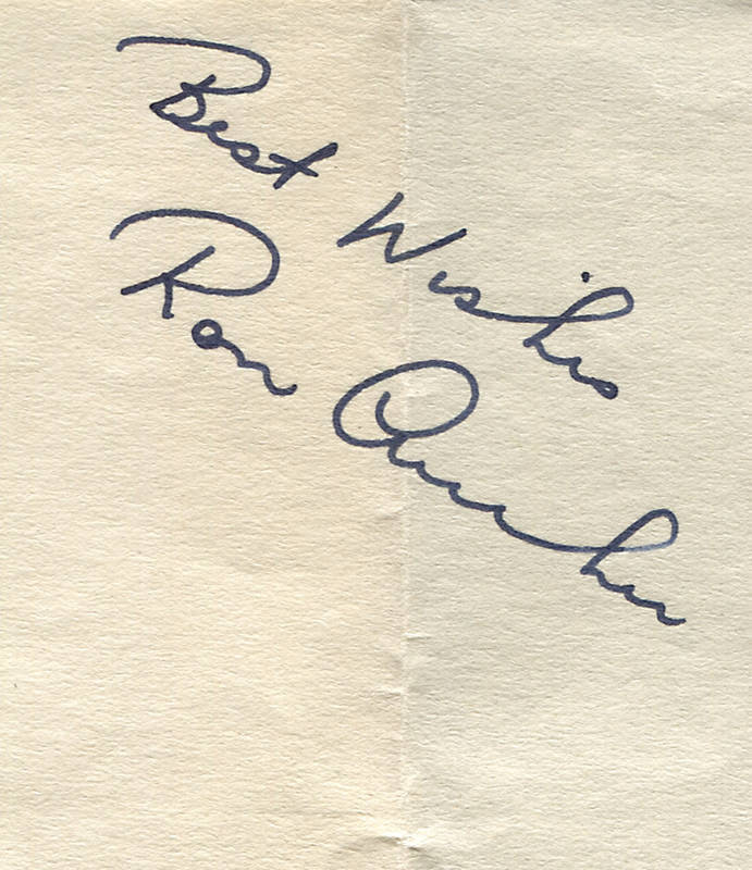 1953 AUSTRALIAN TEAM: Interesting collection of 6 autographs from a ...