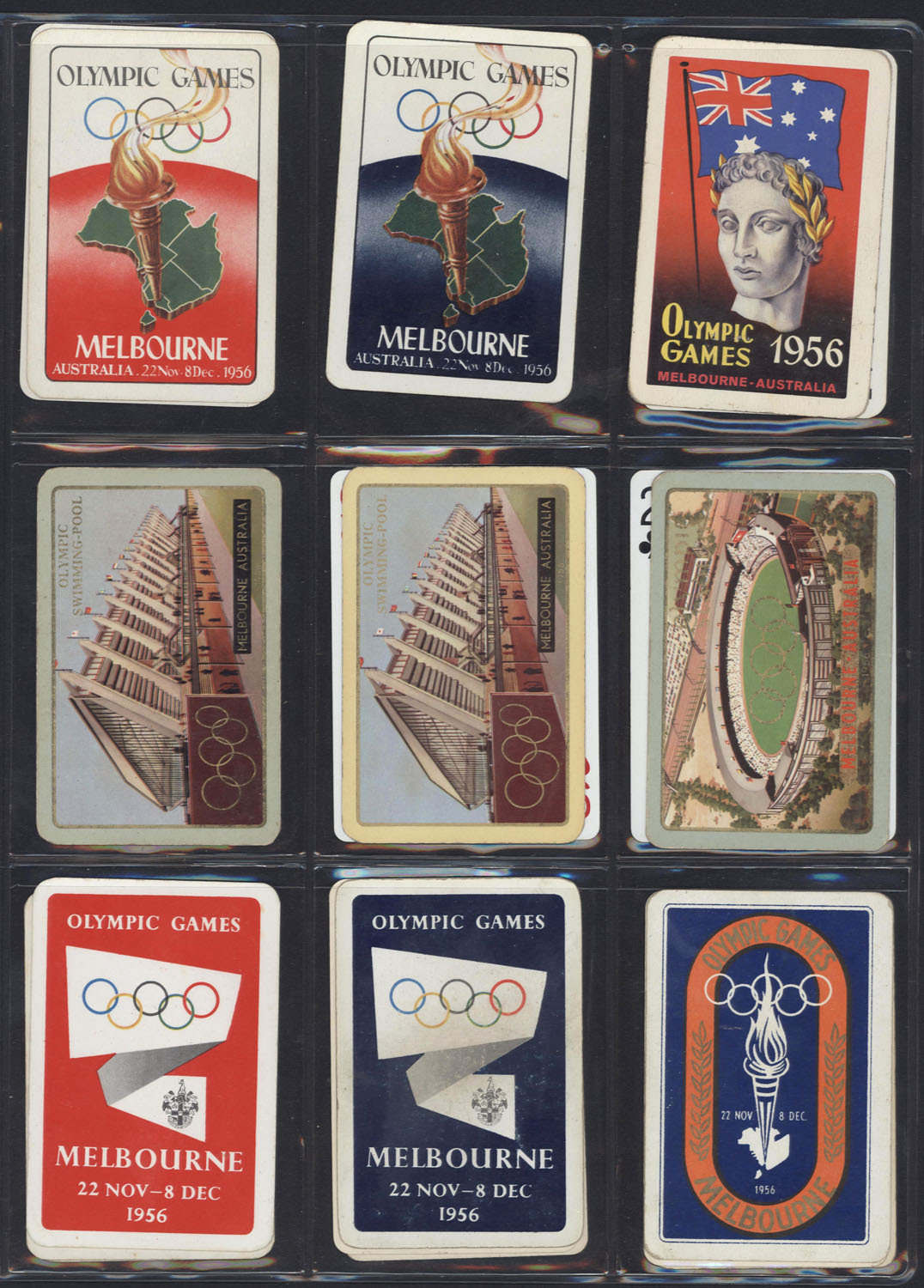 EPHEMERA - PLAYING CARDS: Diverse array of Australian and British cards ...