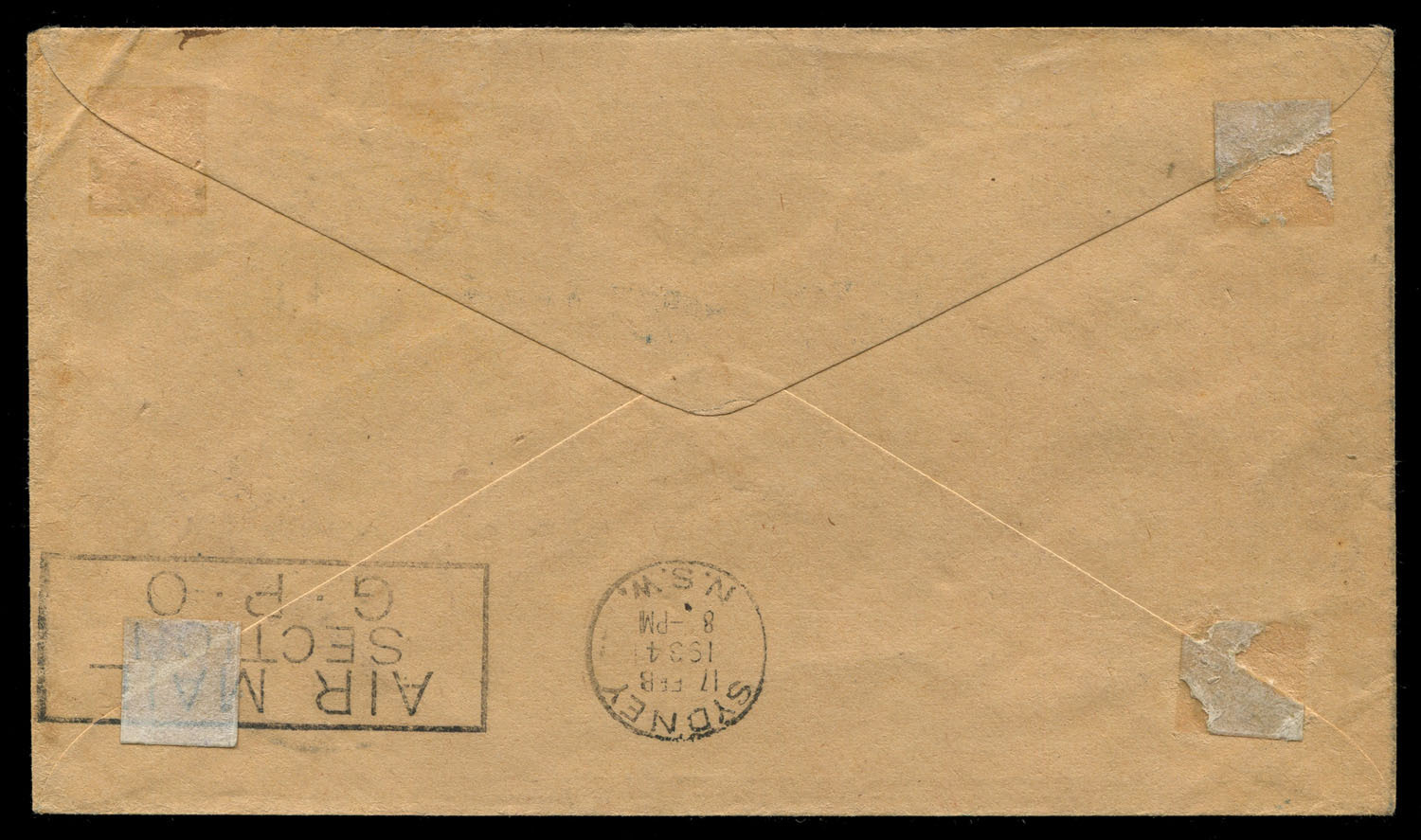 AUSTRALIA: Aerophilately & Flight Covers: 17 Feb.1934 (NZAMC.81c, AAMC ...