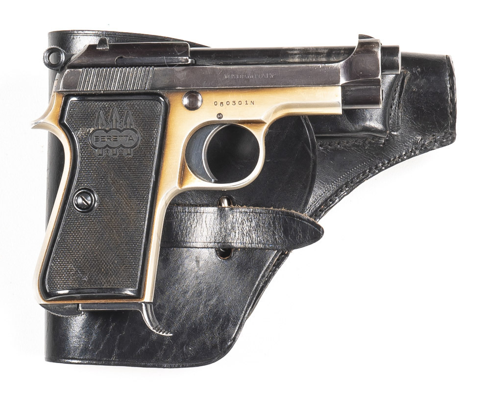 BERETTA MOD 948 S/A POCKET PISTOL: 22LR; 10 shot; 85mm (3 3/8 ) barrel ...
