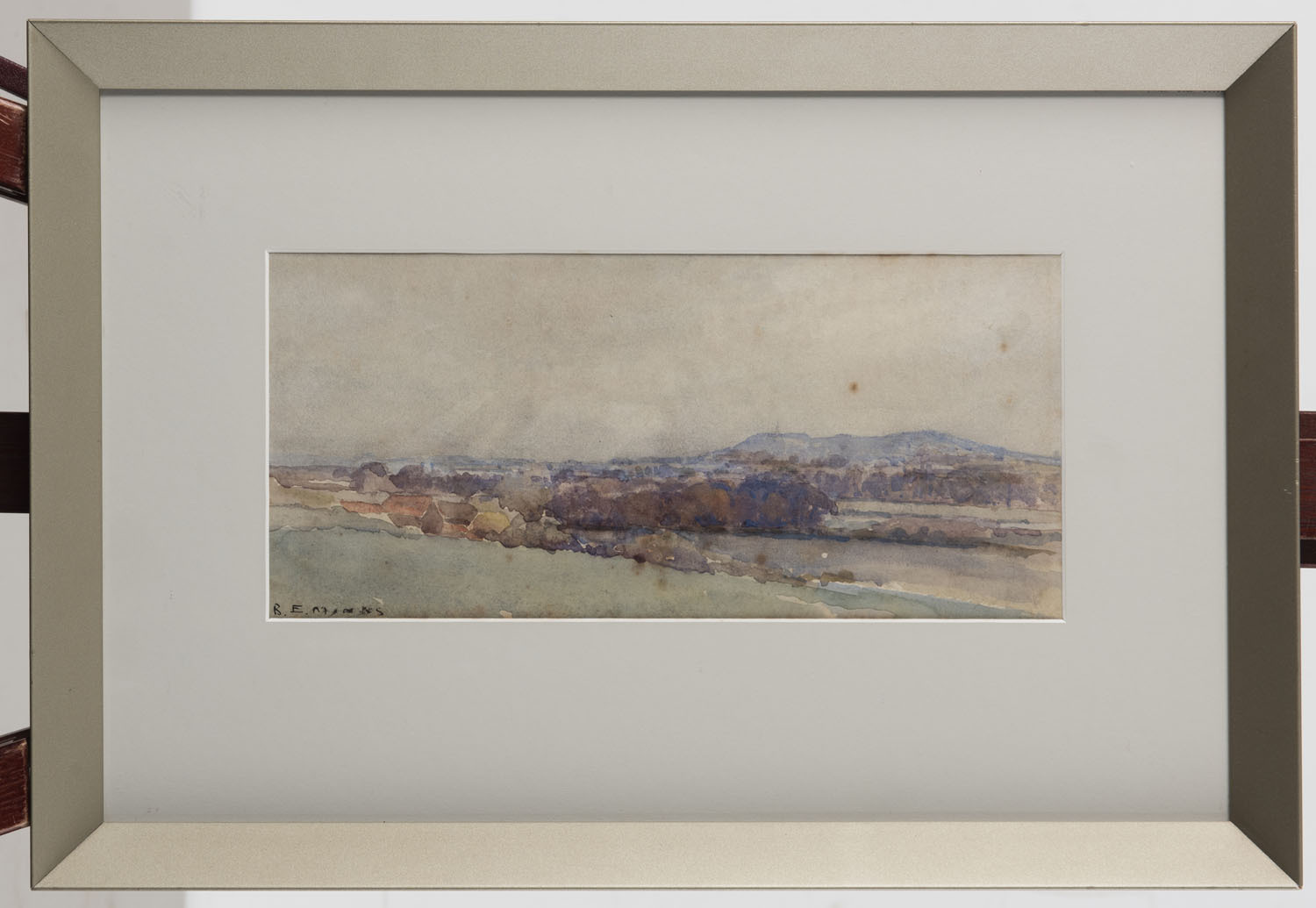 BENJAMIN EDWIN MINNS (1864-1937), Australian riverscape, watercolour ...