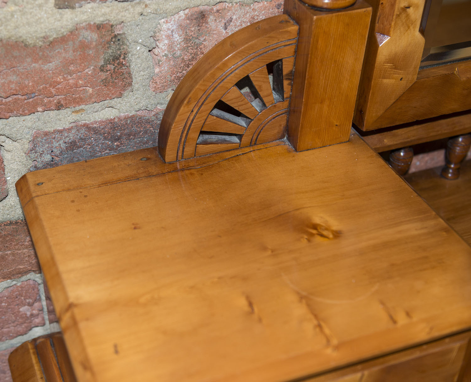 A fine Colonial huon pine dressing table, Melbourne, Victorian origin ...