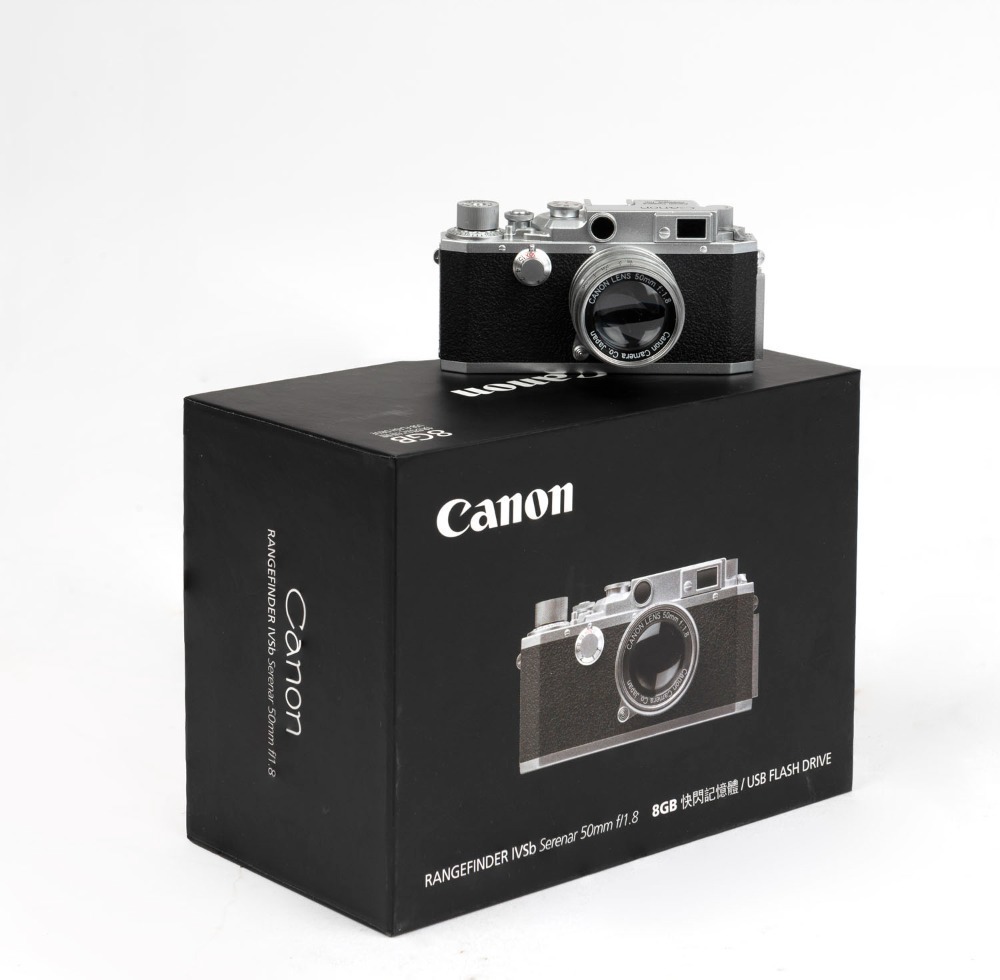 CANON: MUSB Rangefinder IVSb 8GB USB Flash Drive miniature camera in ...