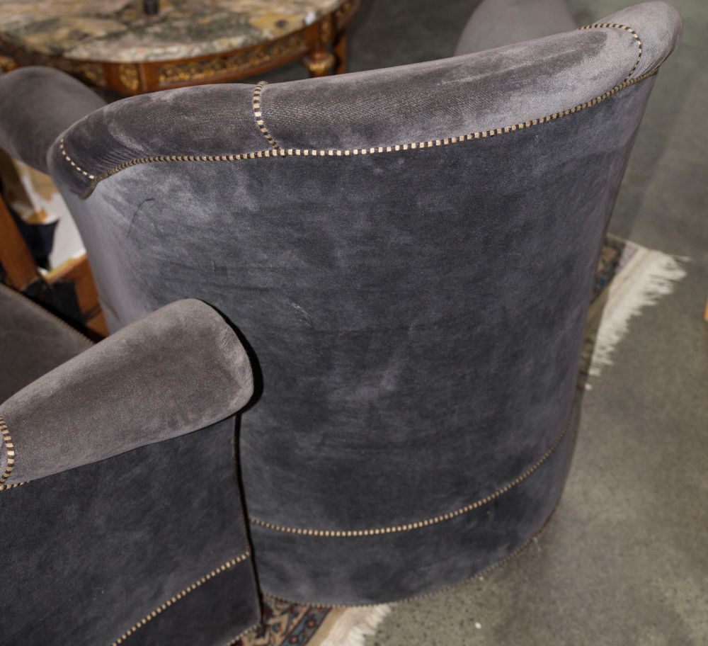 JOSEPH HOFFMANN three piece suite. From a Hoffman design for the Wiener ...