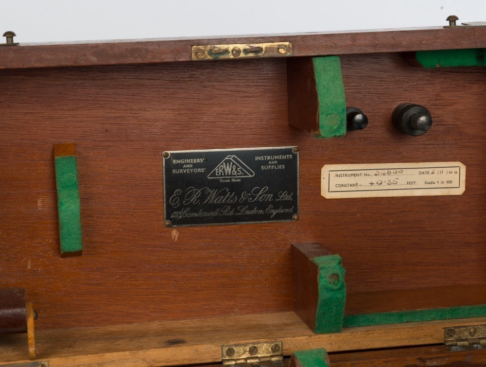 THEODOLITE (Full circle) by E.R. WATTS & SONS of London, housed in ...