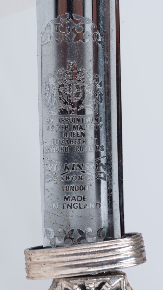 CAPTAIN COOK limited edition replica sword by Wilkinson, with framed ...