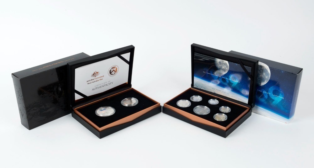 Coins - Australia: Decimal Proofs: 2019 50th Anniversary of the Moon ...