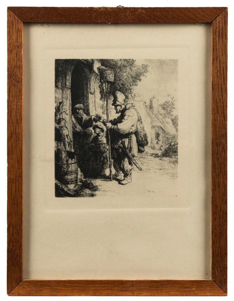 REMBRANDT HARMENSZOON VAN RIJN, (Dutch, 1606-1969), Group of three ...
