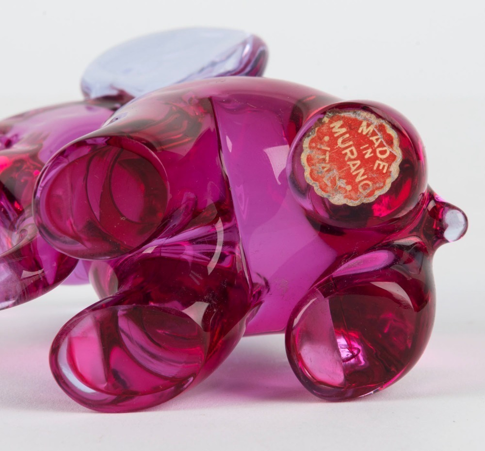 ARCHIMEDE SEGUSO Murano glass elephant statue. Note these are usually ...