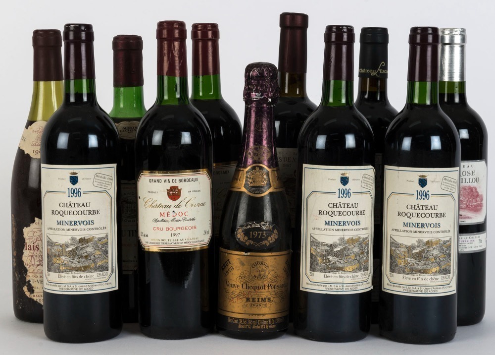 THE FRENCH CONNECTION: 1969 Chateau Timberlay Bordeaux (1); 1984 ...