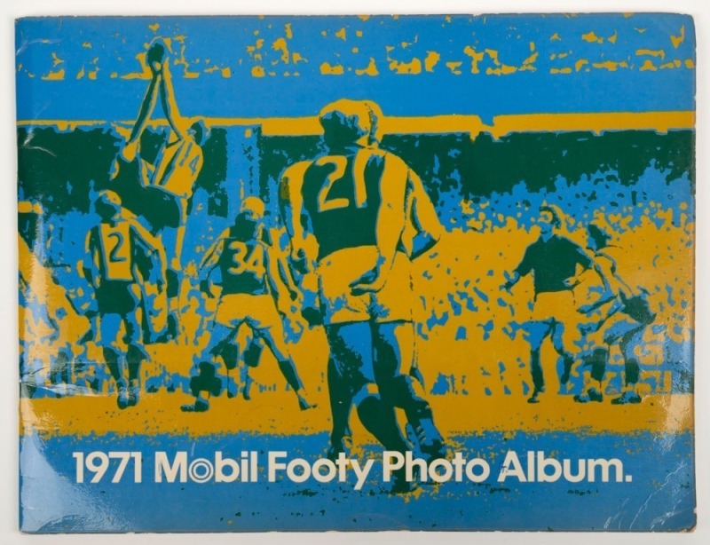 1971 Mobil Footy Photos - VFL Footballers , complete set [40]. G/VG ...