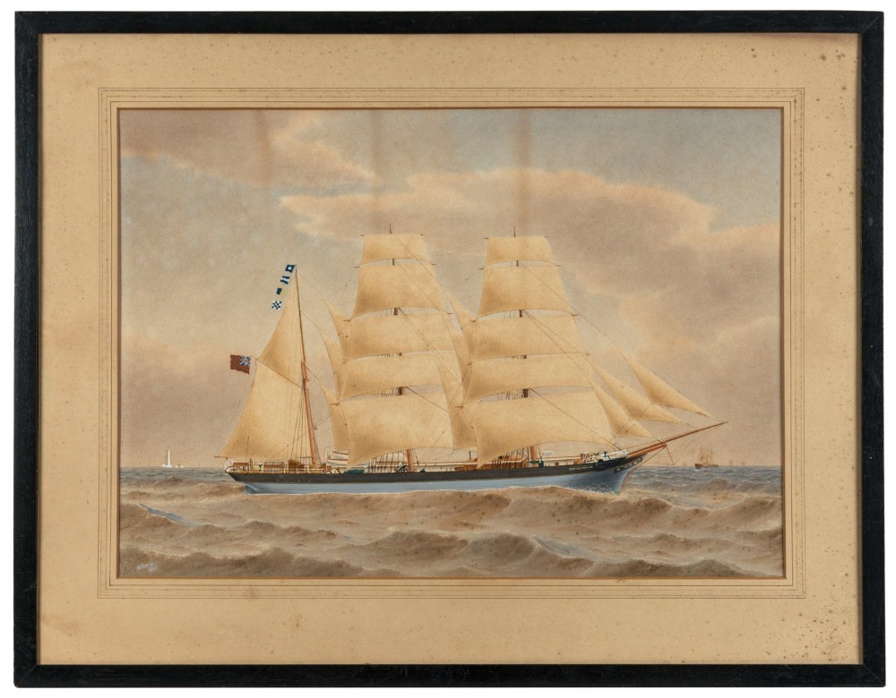 HAROLD PERCIVAL (1868-1914), The West Australian, watercolour and ...