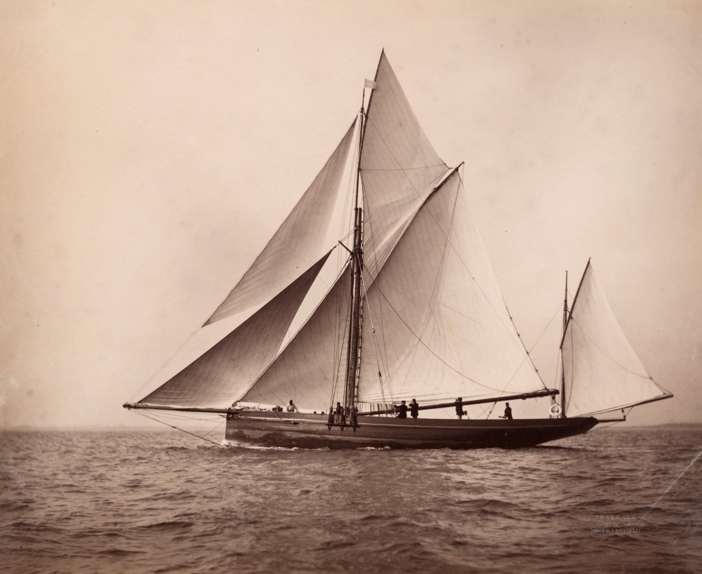 WEST & SON (Southsea & Gosport), A collection of yachting images, all ...