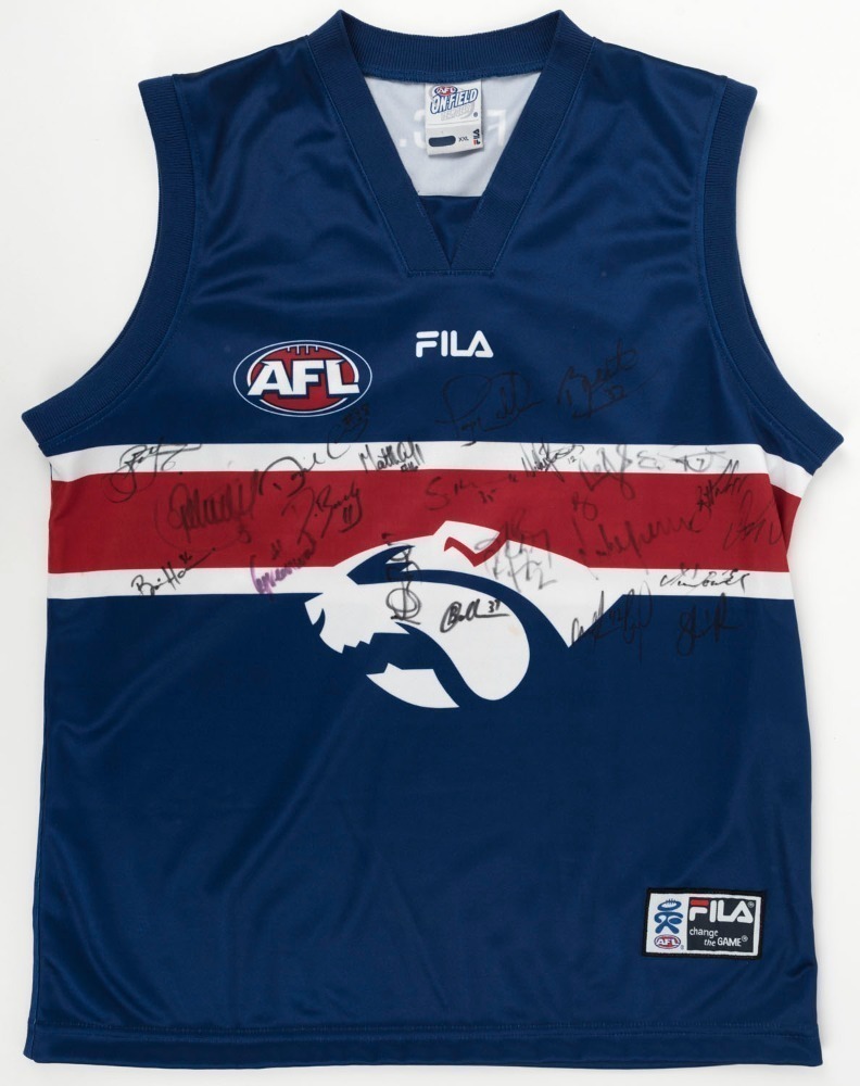 FOOTSCRAY FOOTBALL CLUB: A collection of AFL On Field branded jumpers ...