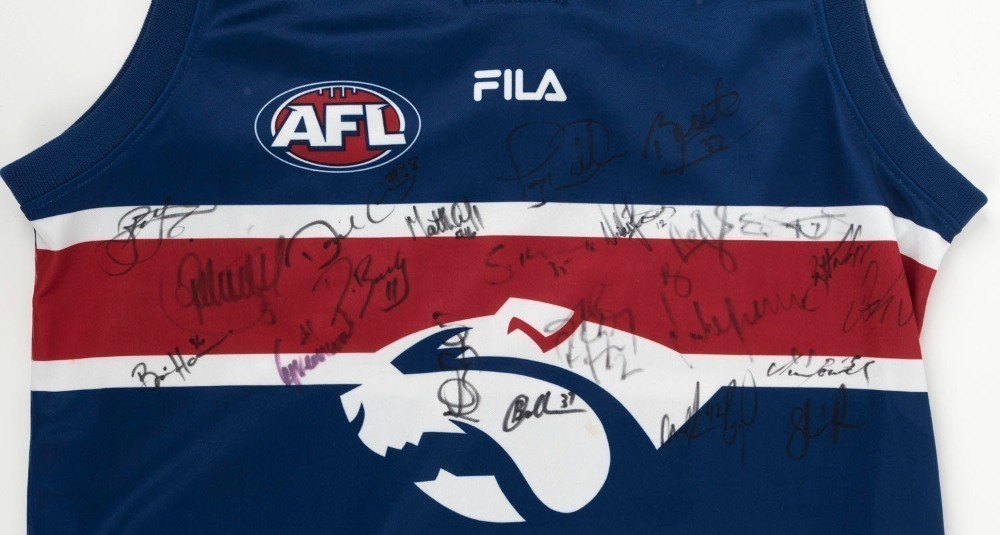 FOOTSCRAY FOOTBALL CLUB: A collection of AFL On Field branded jumpers ...
