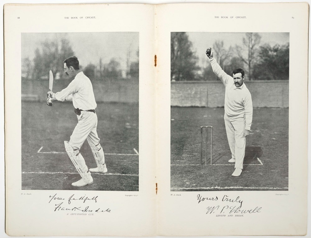 The Book of Cricket. A New Gallery of Famous Players Edited By C.B.Fry ...