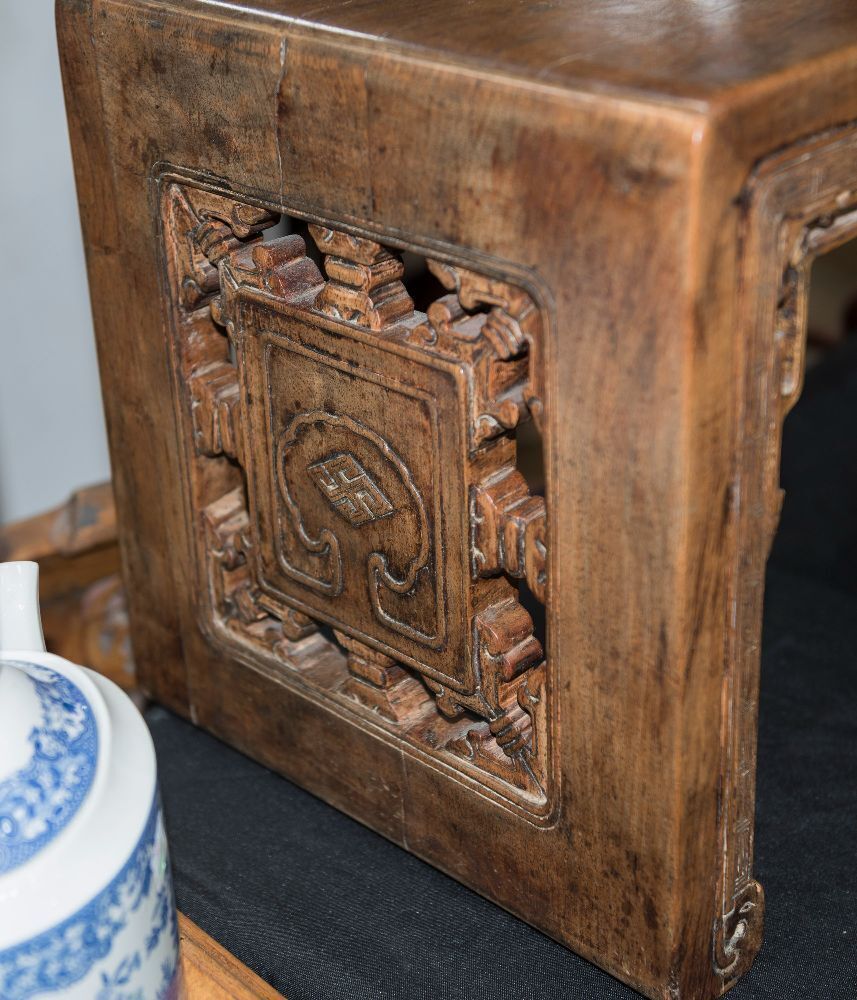 An important and rare antique Chinese huanghuali scholar's table, early ...