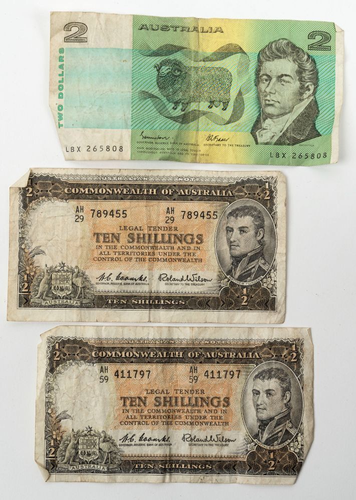 COIN AND BANKNOTE COLLECTION Pre-decimal accumulation, copper and ...