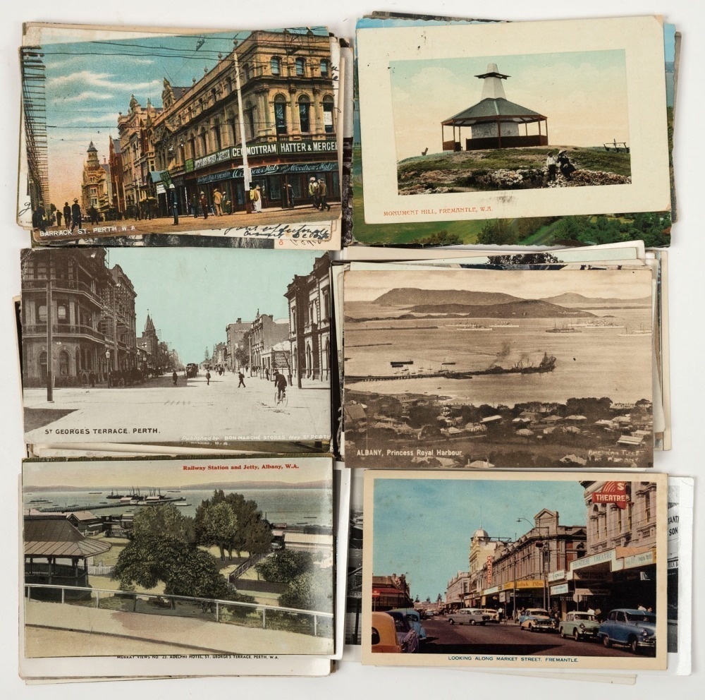 Postcards: WESTERN AUSTRALIA: A collection of photographic postcards ...
